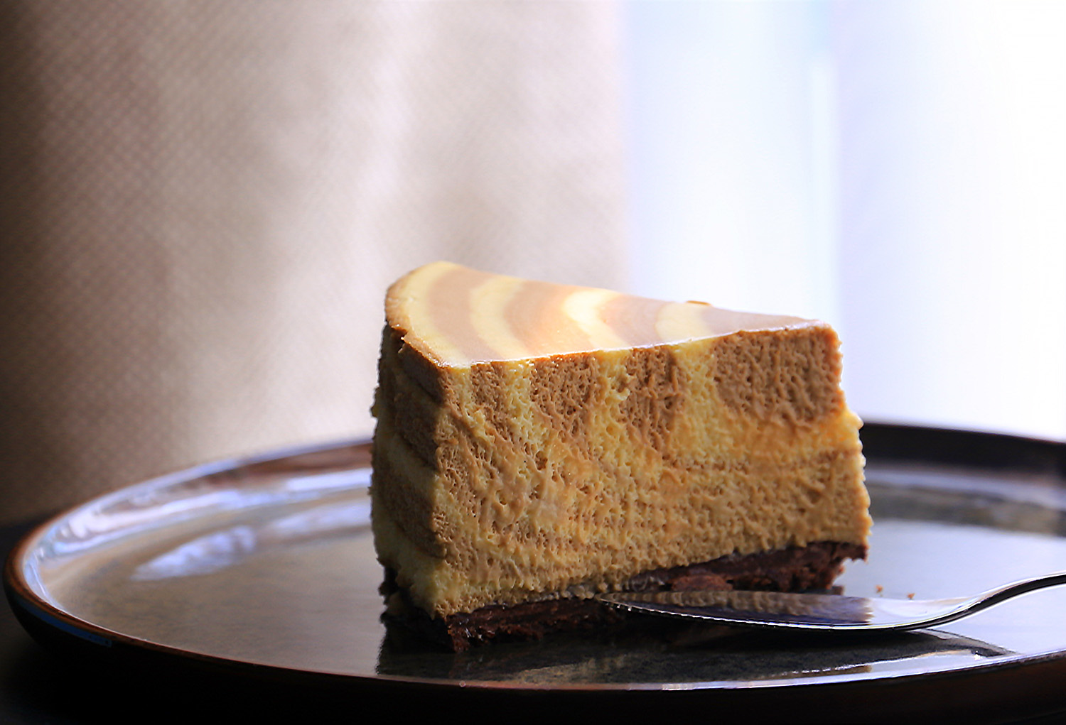 Zebra cheese cake – Le petit renard